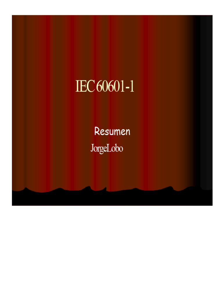 Normes IEC 60601-1 pour Équipements Médicaux | PDF | Commission ...