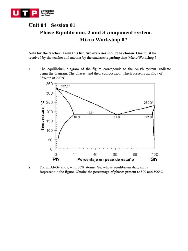 Phase Equilibrium in Alloy Systems | PDF