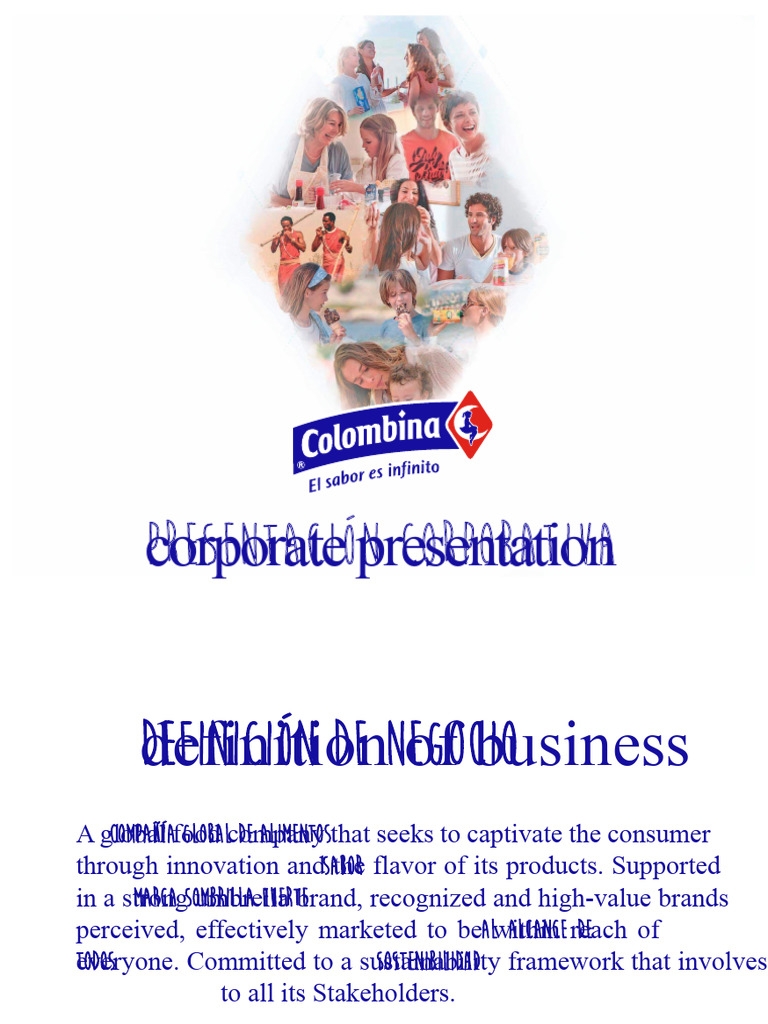 CORPORATE PRESENTATION COLOMBINA | PDF | Candy | Brand