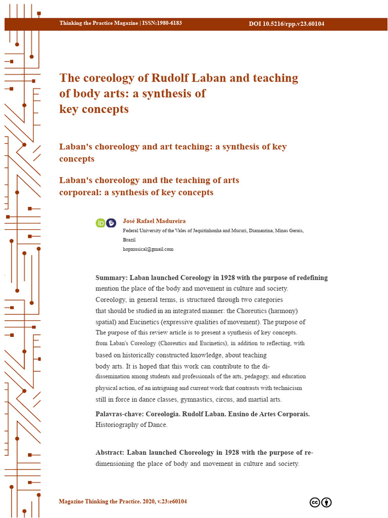 The coreology of Rudolf Laban | PDF