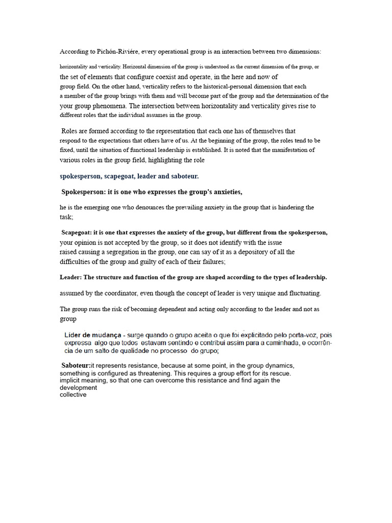 Group Dynamics Leader Scapegoat | PDF | Communication | Dialectic