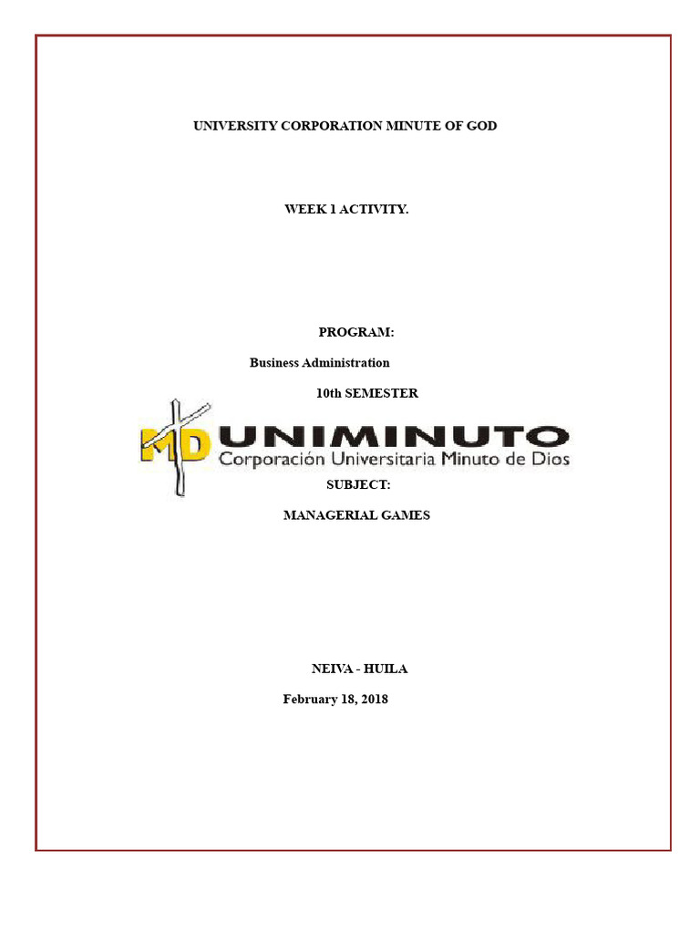 Business Administration Managerial Games Report | PDF | Debits And ...