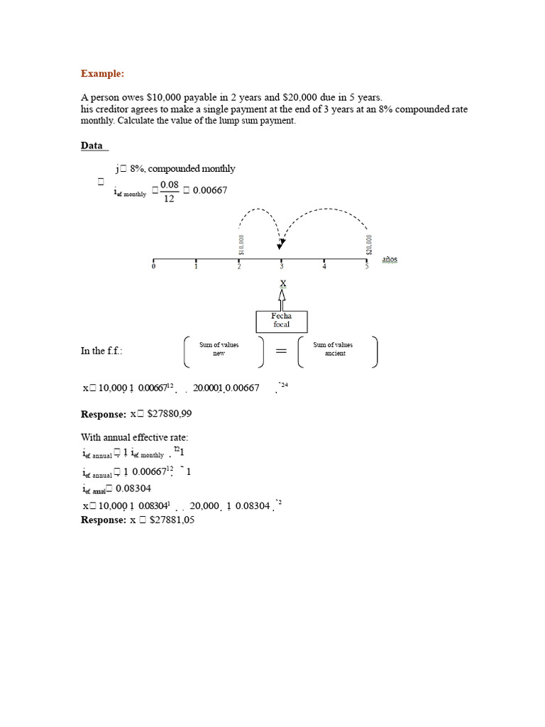 Solved Exercises Compound Interest | PDF | Present Value | Compound ...