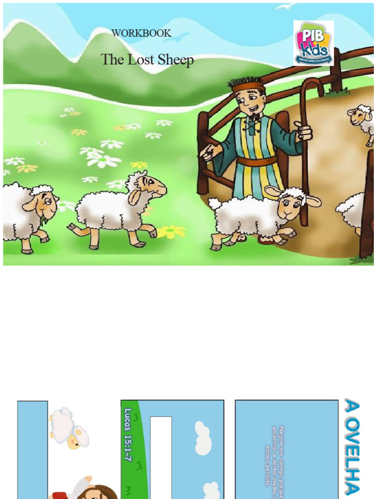 Activity notebook THE PARABLE OF THE LOST SHEEP (1) | PDF