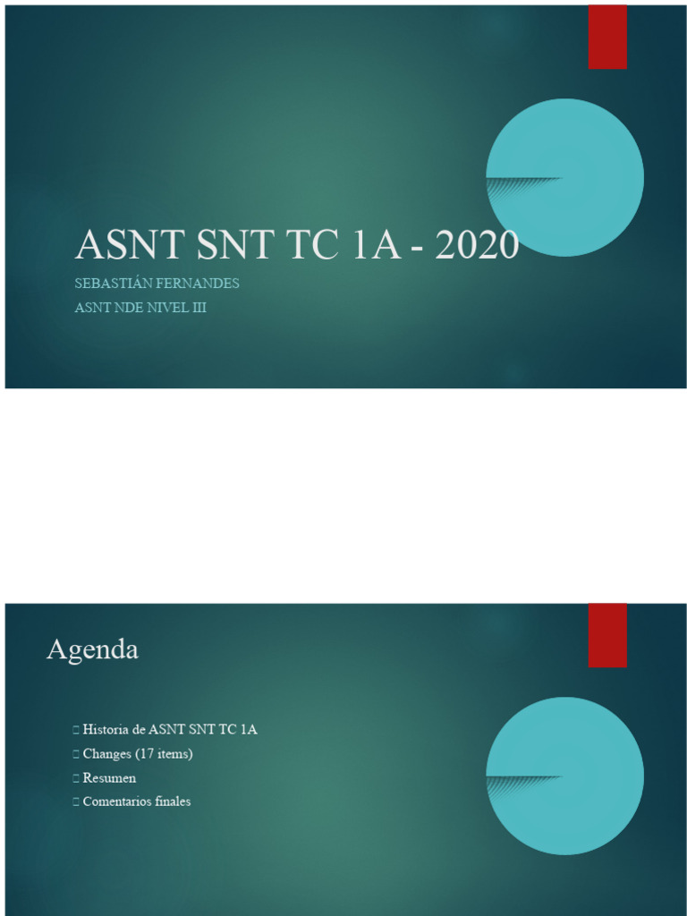 Cambios Clave en ASNT SNT TC 1A 2020 | PDF | Calibración