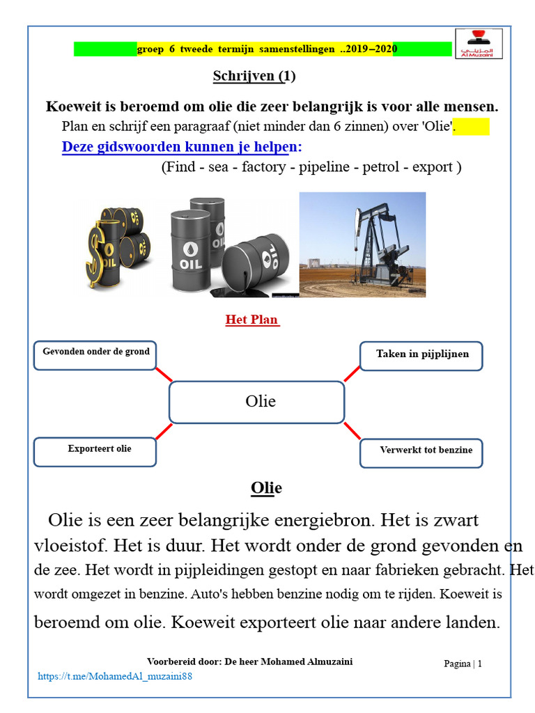 Engelse opstellen onderwerpen zesde klas tweede semester leraar ...