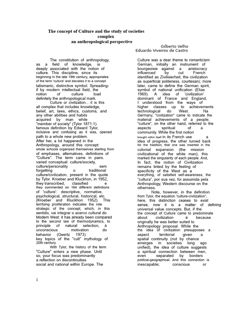 The Study of Complex Societies | PDF | Anthropology | Society