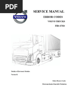 Volvo FH4 TECU Fault Code Guide | PDF | Clutch | Equipment