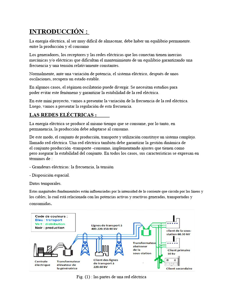 Ajuste de frecuencia en RE | PDF | Ingenieria Eléctrica | Red eléctrica