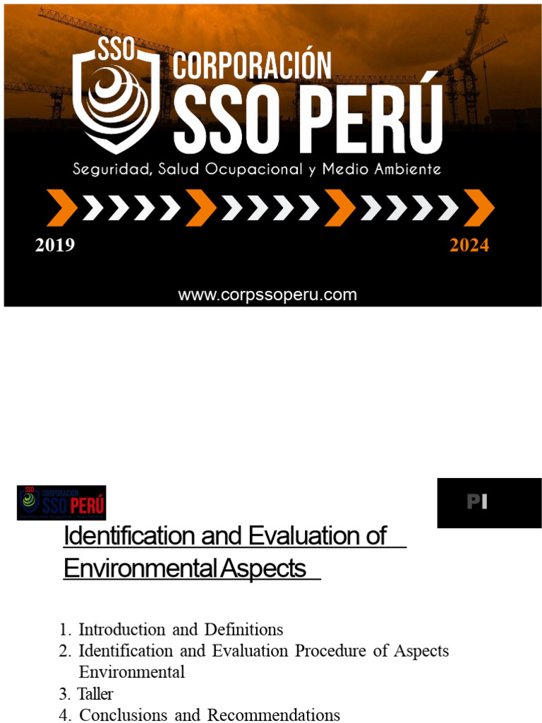 IAEI Identification of Environmental Aspects and Environmental Impact ...