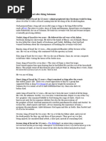 Kings of Israel and Judah Chart | PDF | Books Of Kings | Biblical People