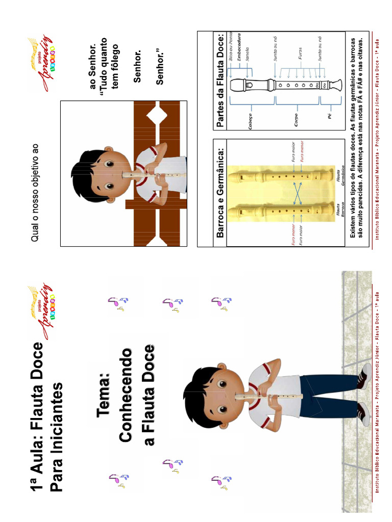 1a Clase - Actividades Carpeta Pequeña - Flauta Dulce para ...