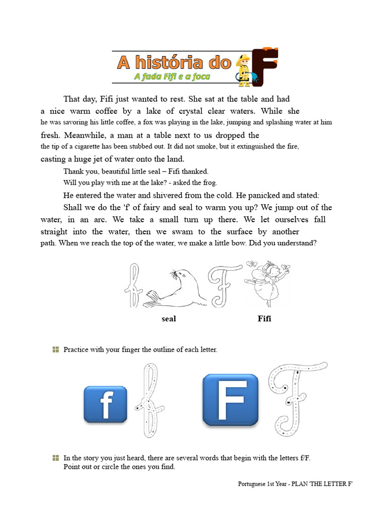 History of The Letter F | PDF