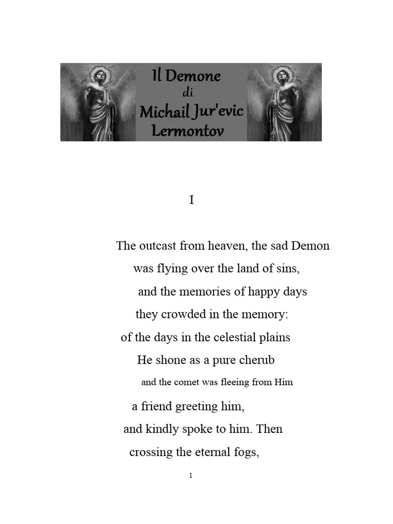 The Exiled Demon: A Tale of Despair | PDF | Demons | Hell
