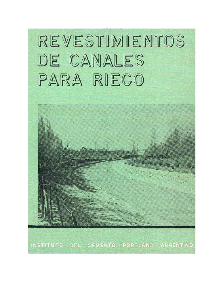 Channel Linings for Irrigation | PDF | Concrete | Thermal Expansion