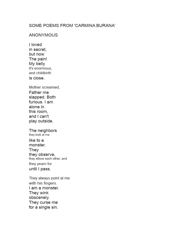194079872 12 Medieval Poems Doc | PDF