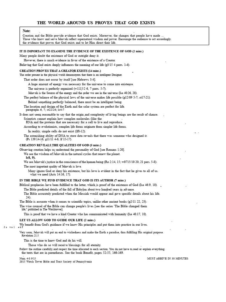 PB_004-S The World Around Us Proof That God Exists (09-2015) 30min ...