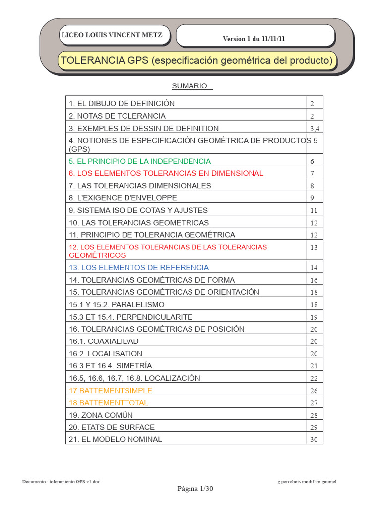 Tolerancia Geométrica | PDF | Geometría