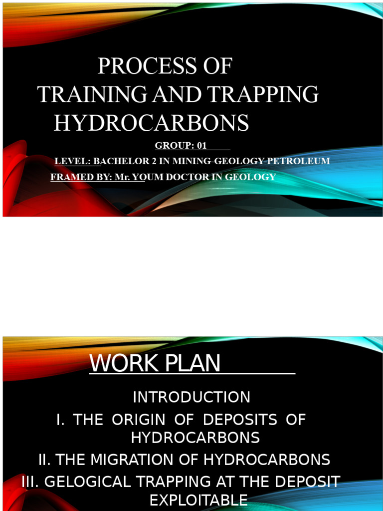 Formation and Trapping Processes of Hydrocarbons | PDF