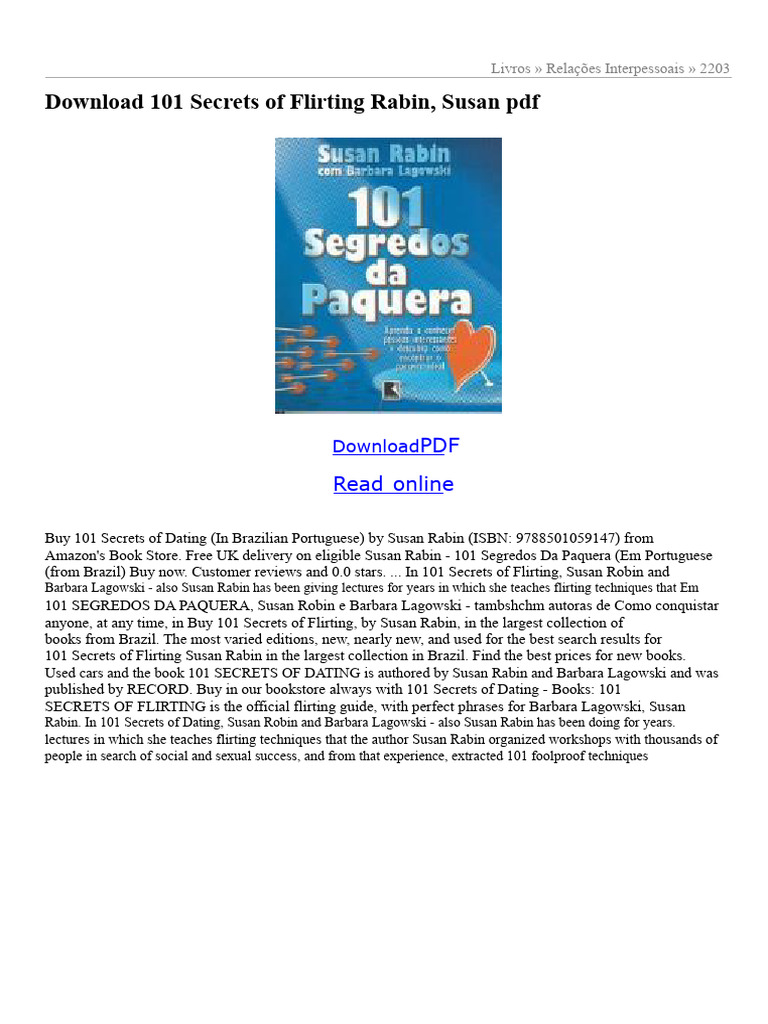 101 Secrets of Flirting | PDF