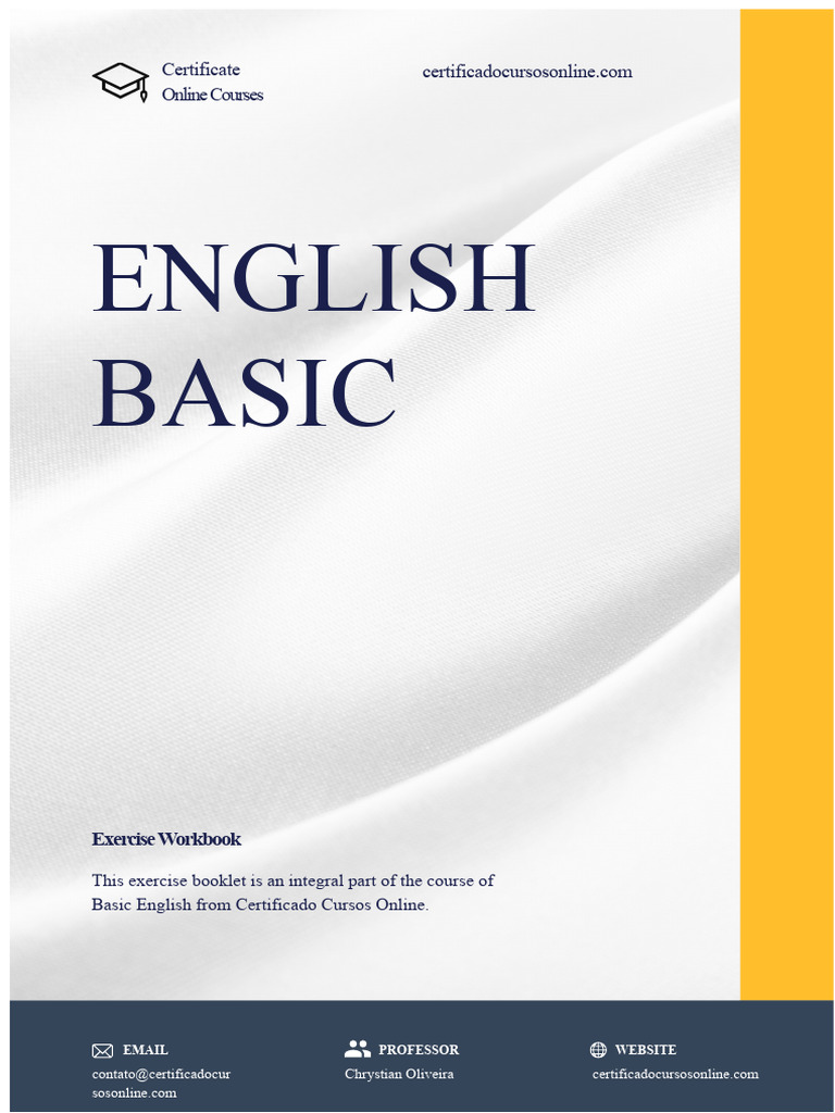 Basic English Exercise Workbook | PDF | English Language | Linguistics