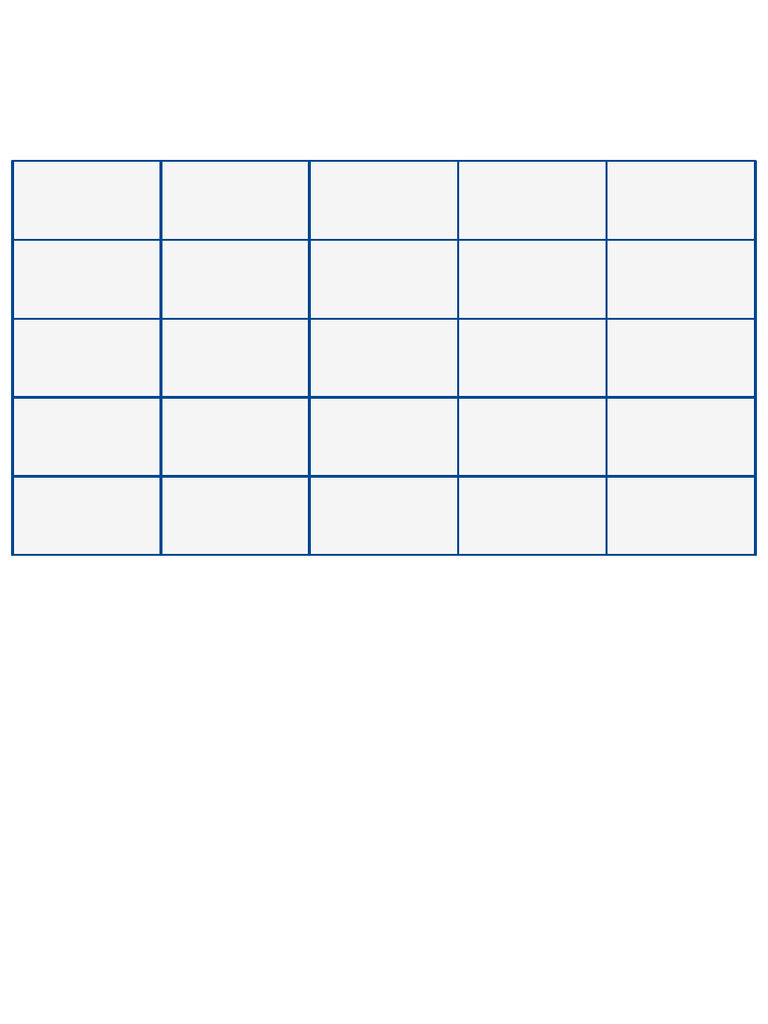 PM Buzzword Bingo Game Sheet | PDF