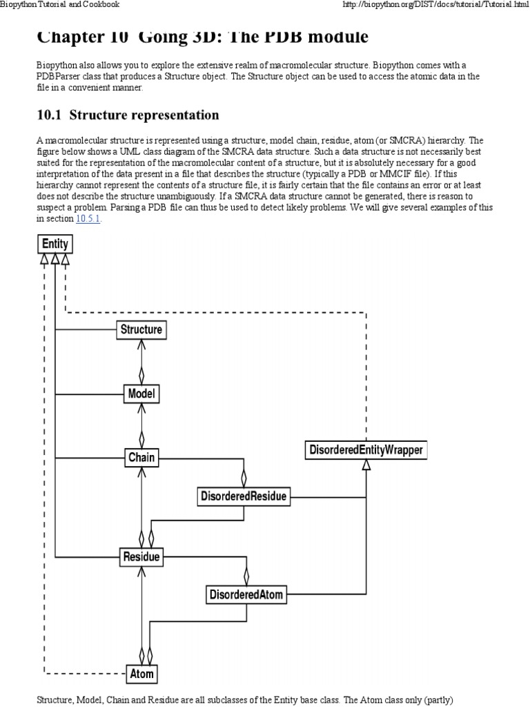 Biopython Tutorial and Cookbook | PDF | Identifier | Amino Acid