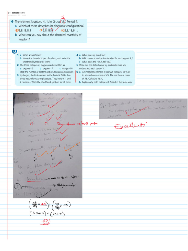 2.4 Isotopes and Ar | PDF