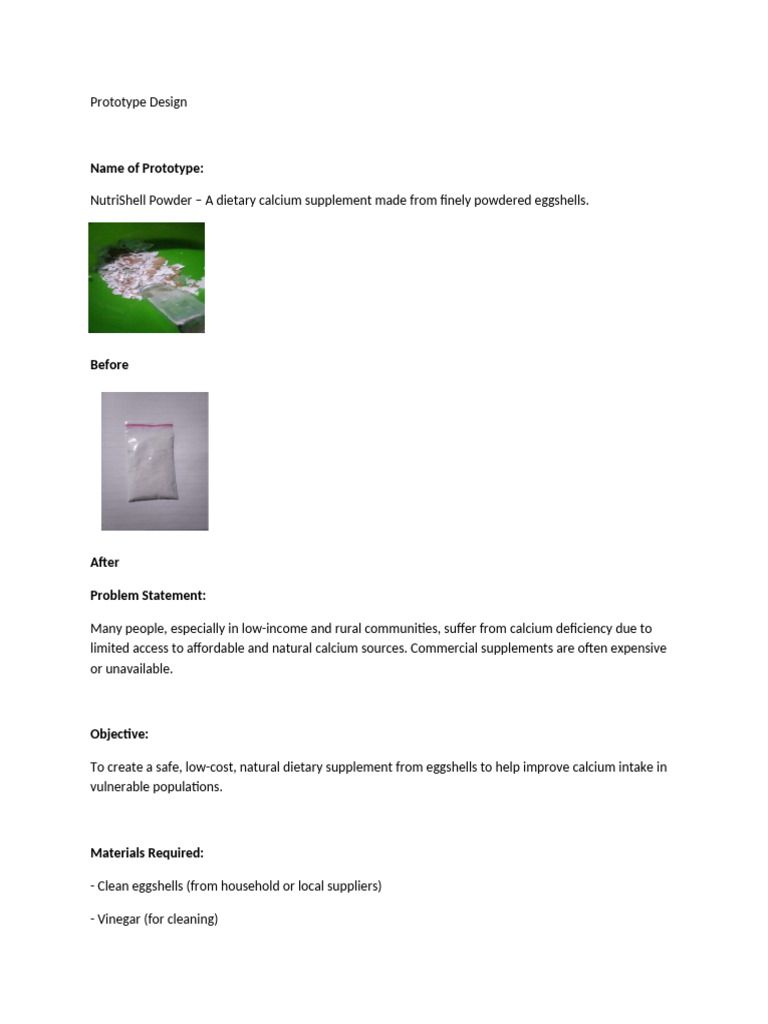 Prototype Moyo Makhosi | PDF | Sustainability | Dietary Supplements