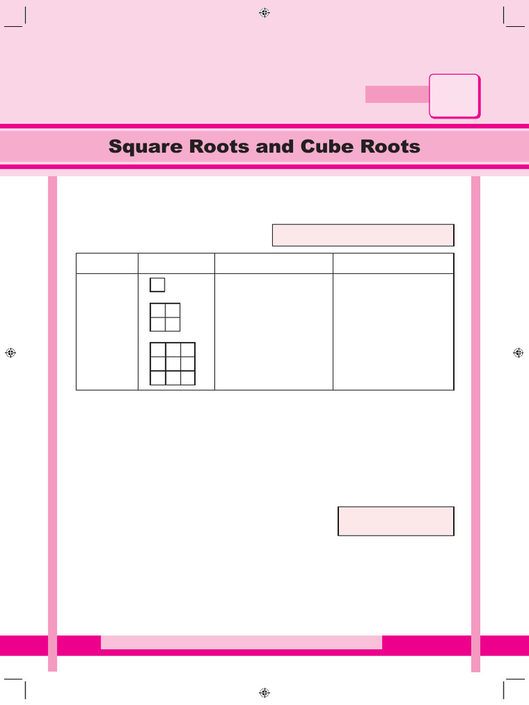 8th Class-TS-EM-Mathematics-6 -Square Roots and Cube Roots | PDF ...