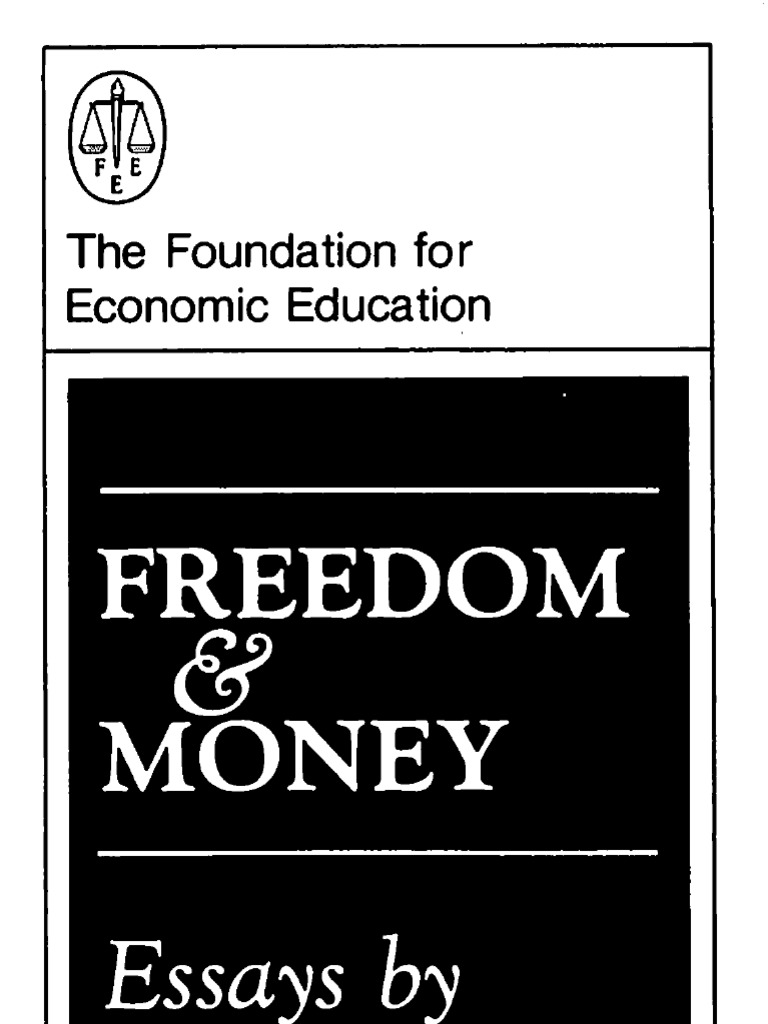 Freedom Money Pdf Money Inflation