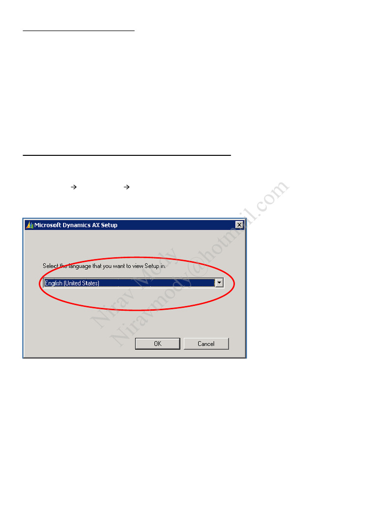 Axapta 2009 Installation Guide | PDF | Microsoft Sql Server | Software