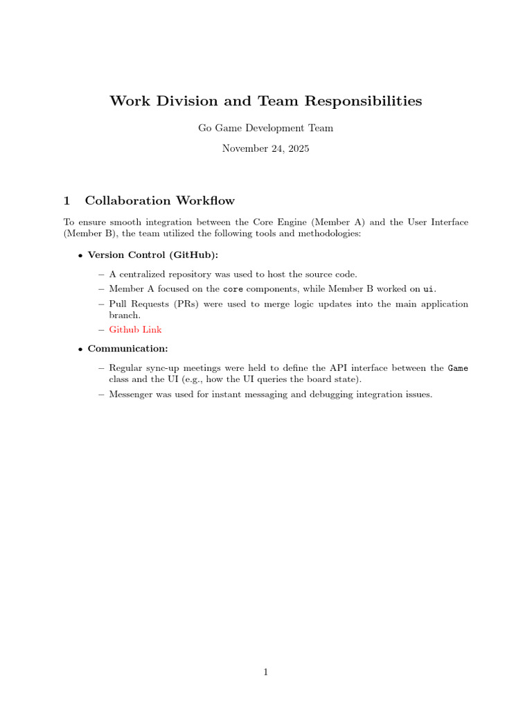 Game Development Team Roles & Workflow | PDF | User Interface ...