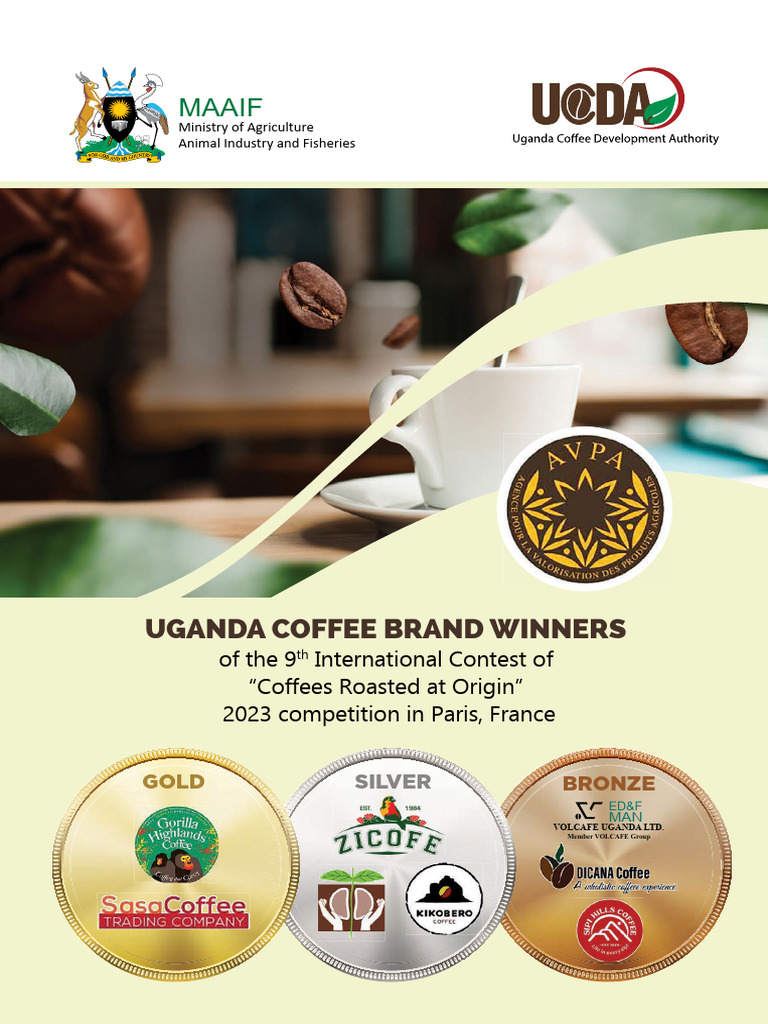 Ugandan Coffee Roasted at Origin Award Winners Profiles+QR-code | PDF ...