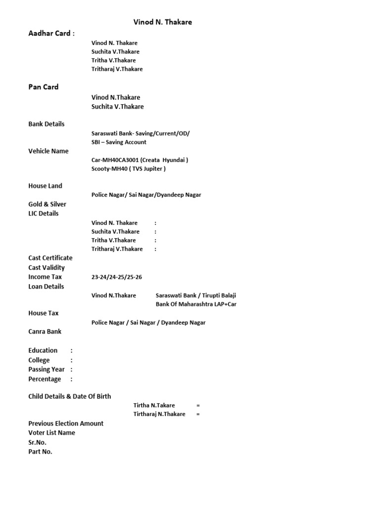 Check List | PDF