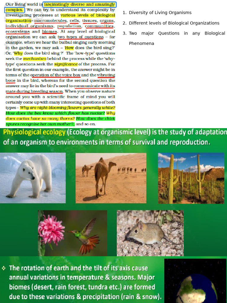ORganism and Population | PDF
