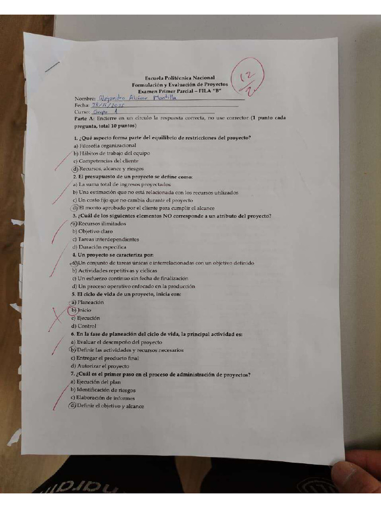Examen 1 GR1 FEProyec Alcívar Alejandro | PDF