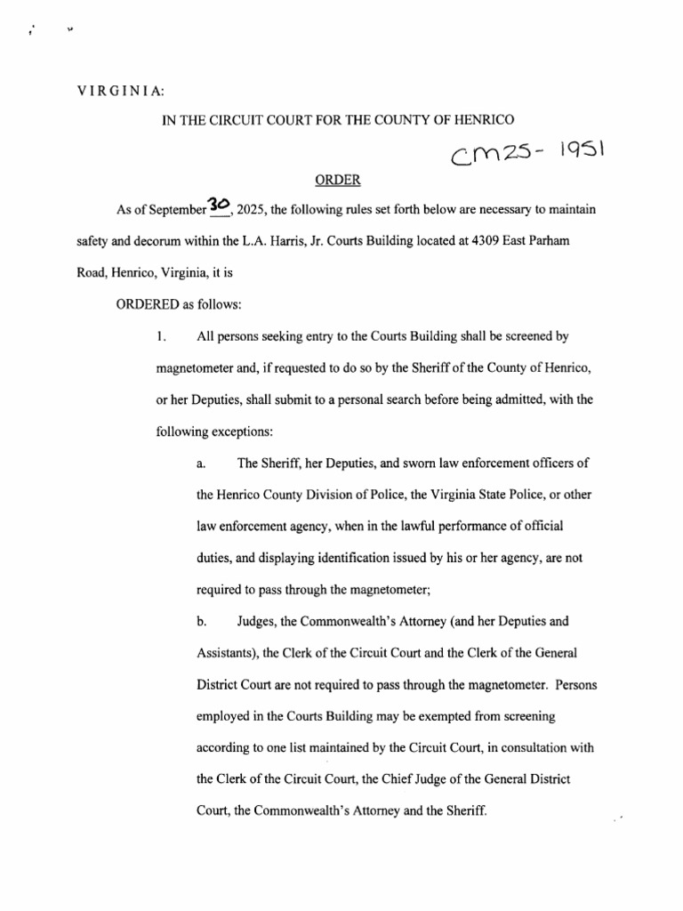 Courthouse Rules | PDF | Sheriffs In The United States | Courtroom