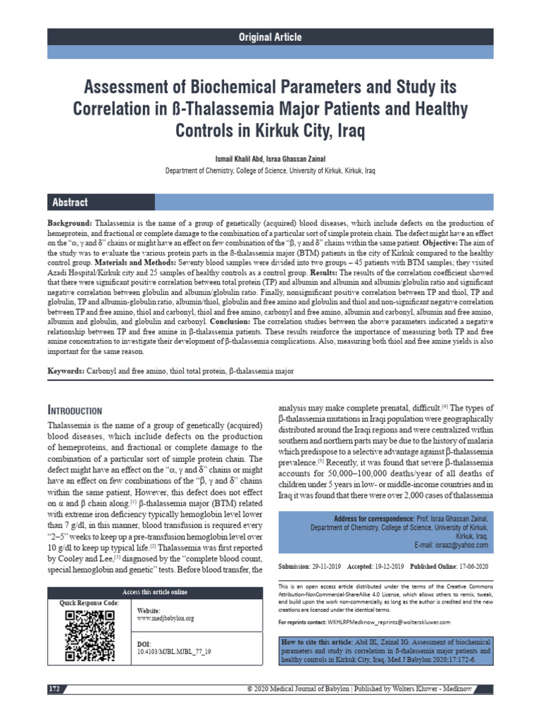 assessment_of_biochemical_parameters_and_study_its.11 | PDF | Blood Plasma