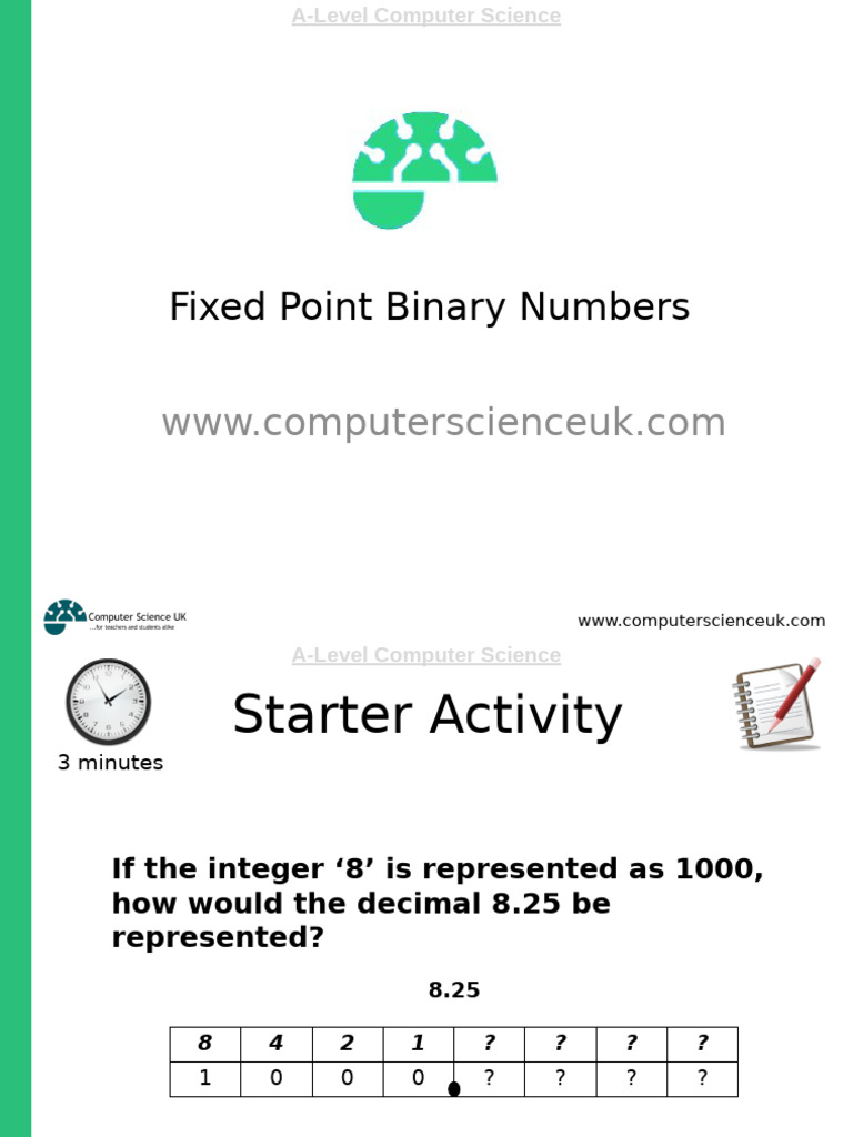 20 Fixed Point Binary Numbers (2) | PDF | Decimal | Odds