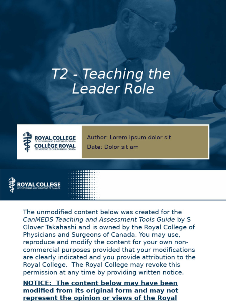 Leadership Skills for Physicians | PDF | Patient Safety | Health Care