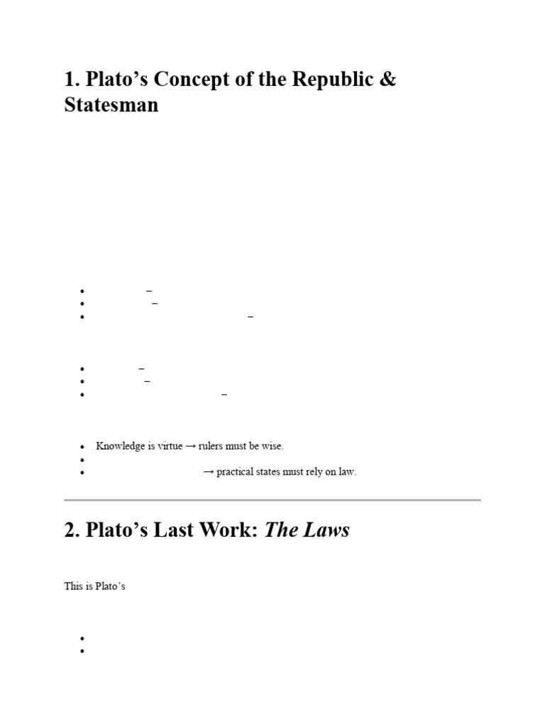 Plato and Aristotle on Ideal States | PDF | Plato | Republic