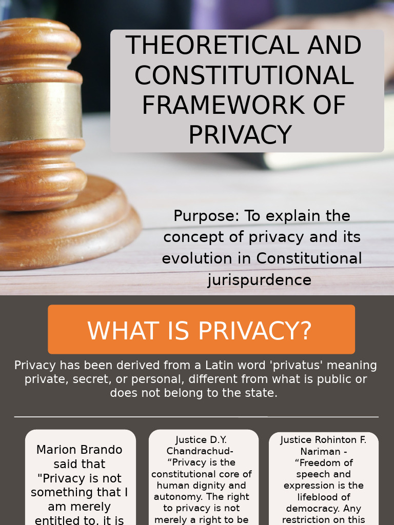 Orange Professional Legal Rights Presentation | PDF | Privacy | Right ...