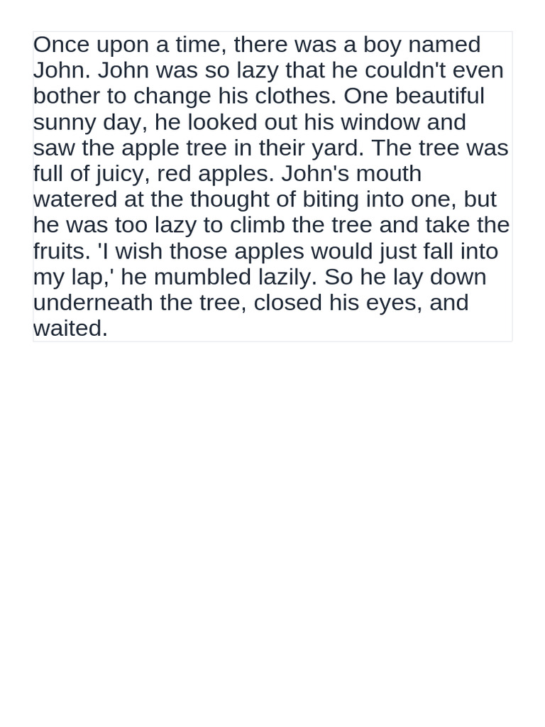 lazy john | PDF