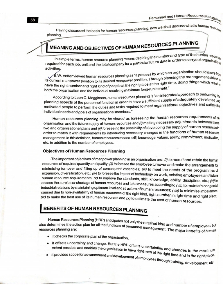 Unit 2 Human Resource Management | PDF