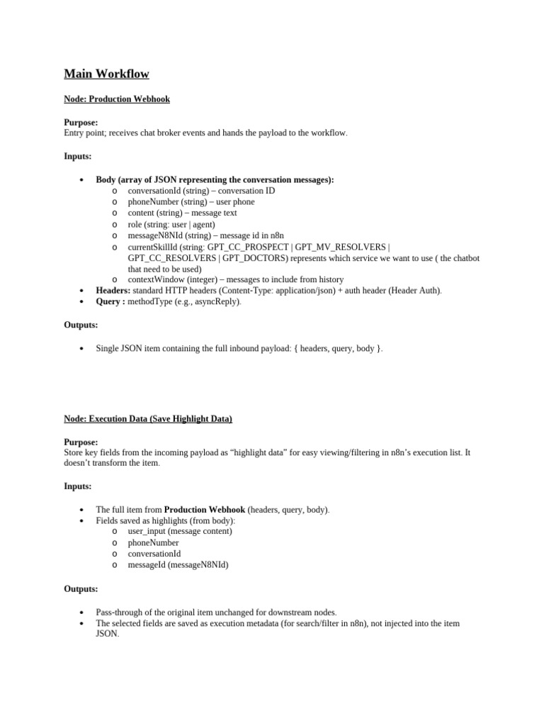 Documentation n8n Workflow | PDF | Information Technology | Computer Engineering
