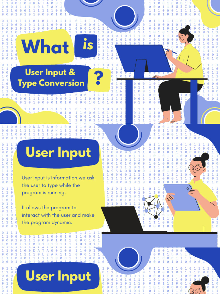 User Input & Type Conversion | PDF