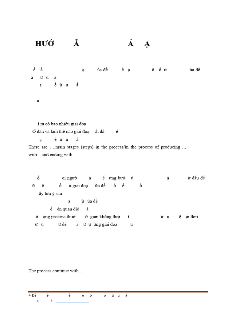 Ielts Writing Task 1 - Process | PDF