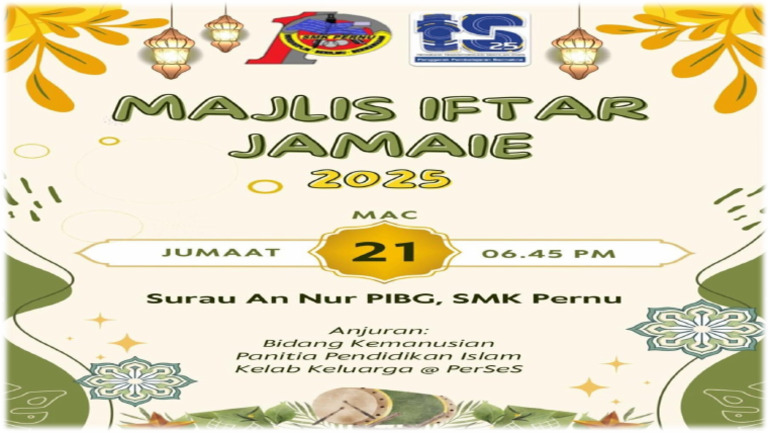 Slide Iftar SMK Pernu 2025 | PDF
