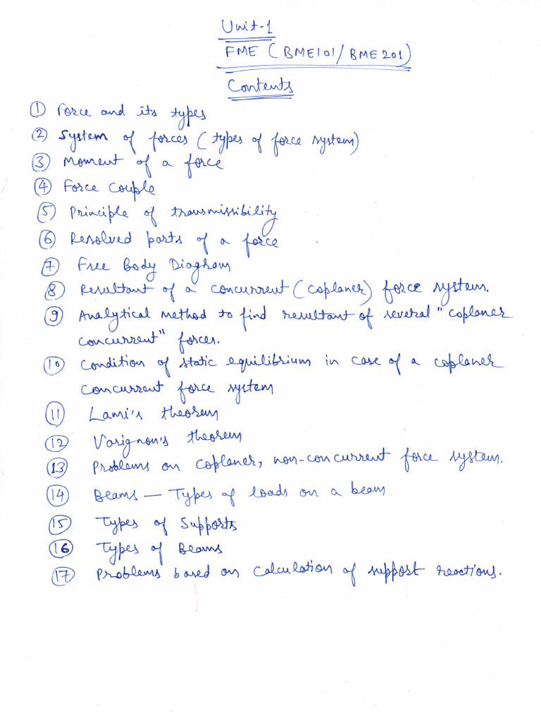 1 Notes Unit 1 Part 1 (2) | PDF